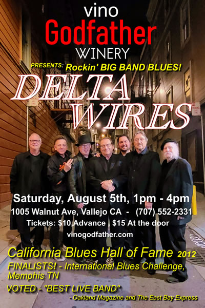 Delta Wires | Rockin' Big Band Harmonica and Horns Blues