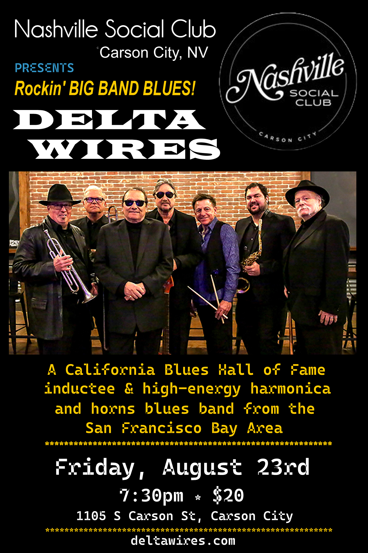 Delta Wires | Nashville Social Club - Delta Wires